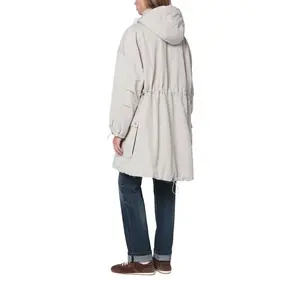 Max Mara Long Hooded Coat