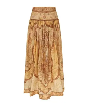 Zimmermann Wanderlust Maxi Skirt - No