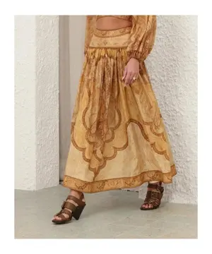Zimmermann Wanderlust Maxi Skirt - No