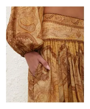 Zimmermann Wanderlust Maxi Skirt - No