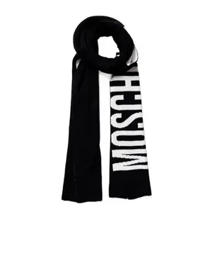 Moschino Contrasting Scarf - Black