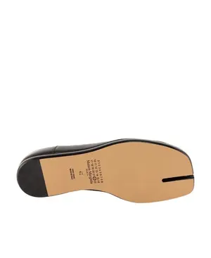 MAISON MARGIELA Tabi Toe Slip-on Loafers - Black