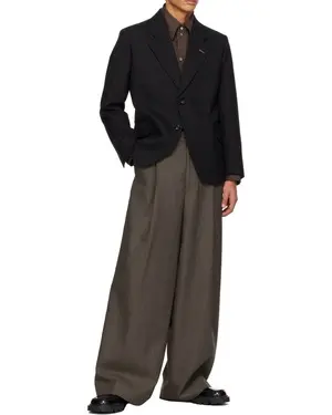 MAISON MARGIELA Herringbone Single-breasted Blazer