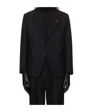 MAISON MARGIELA Herringbone Single-breasted Blazer