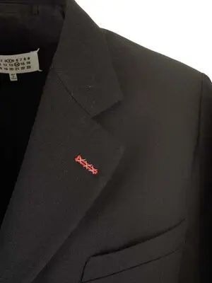 MAISON MARGIELA Herringbone Single-breasted Blazer