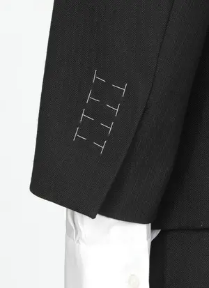 MAISON MARGIELA Herringbone Single-breasted Blazer