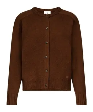 Loulou De Saison Wool And Cashmere Blend Button-up Cardigan - No