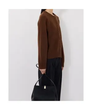 Loulou De Saison Wool And Cashmere Blend Button-up Cardigan - No