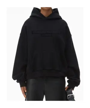 Alexander Wang Logo Patch Hoodie