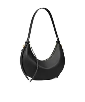 Tory Burch Romy Half Moon Shoulder Bag - Black