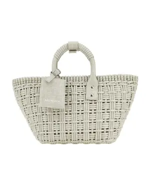 Balenciaga Woven Raffia Handbag