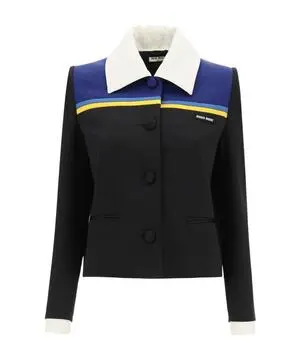 Miu Miu Button Detailed Jackets For Women