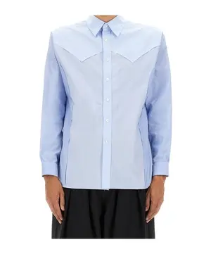 MAISON MARGIELA Side Slit Panelled Shirt