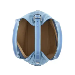 Hogan Medium Script Shopping Bag - Light Blue