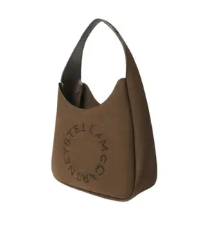 Stella McCartney Logo Hobo Shoulder Bag