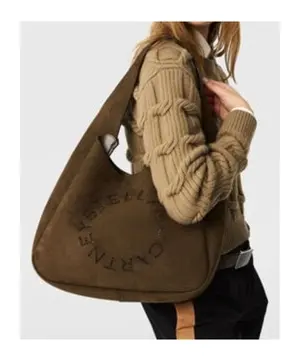 Stella McCartney Logo Hobo Shoulder Bag