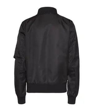 Valentino Garavani Studded Zip-up Bomber Jacket