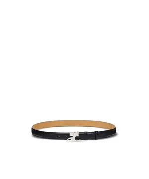 COURREGES Ac Plaque Buckle Belt - Black
