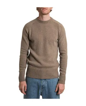 AMI Paris Knitted Crew-neck Jumper