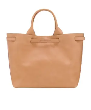 Longchamp Le Smart Tote Bag - Nude
