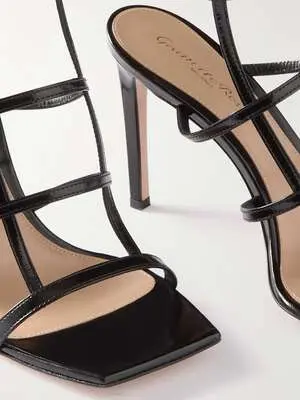 GIANVITO ROSSI Square-headed High-heeled Sandals