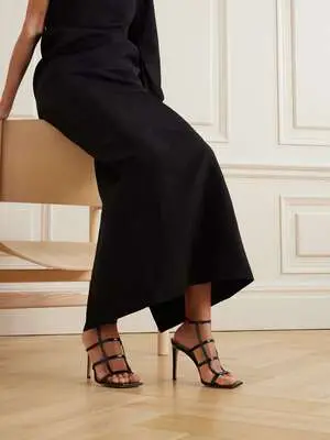 GIANVITO ROSSI Square-headed High-heeled Sandals