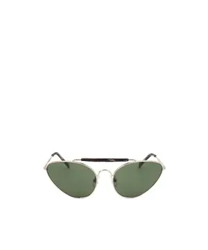 Dries Van Noten Full Frame Sunglasses - Gold