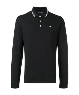 Emporio Armani Long-sleeved Polo Shirt