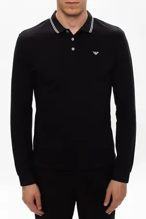 Emporio Armani Long-sleeved Polo Shirt