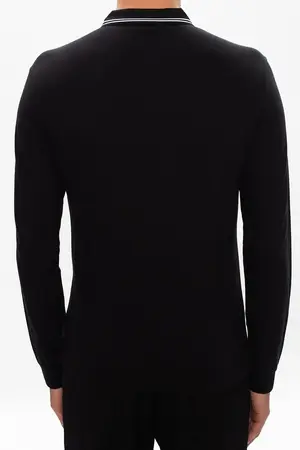 Emporio Armani Long-sleeved Polo Shirt