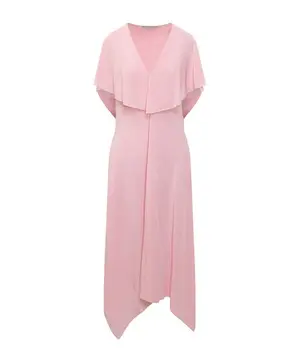 Stella McCartney Draped V-neck Midi Dress - No