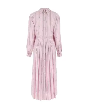 Prada Long Sleeve Shirt Dress