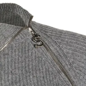 Sportmax Salpa Loose Fit Knitted Jumper With Zipper Detail