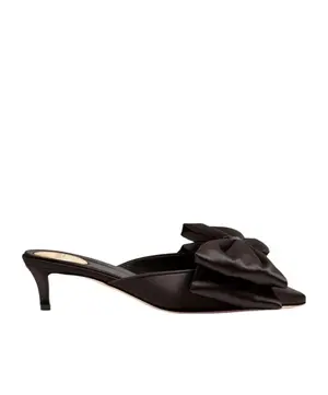 Valentino Garavani Yolande" Bow Detailed Slingback Mules