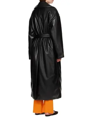 Nanushka Liano Belted Trench Coat