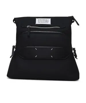 MAISON MARGIELA Logo Patch Zip-up Shoulder Bag