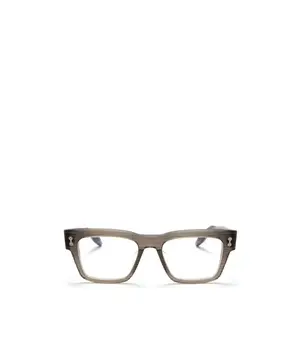 AKONI Geometric Flat Mirror Eyeglasses - Gray