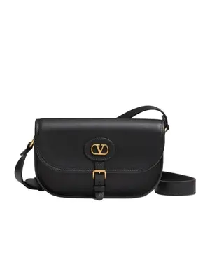 Valentino Garavani Antibes Foldover Small Shoulder Bag - Black