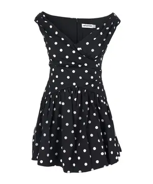 Self-portrait Polka Dots Cocktail Dresses