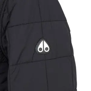 Moose Knuckles Quilted Long Sleeve Zip-up Jacket