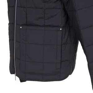 Moose Knuckles Quilted Long Sleeve Zip-up Jacket