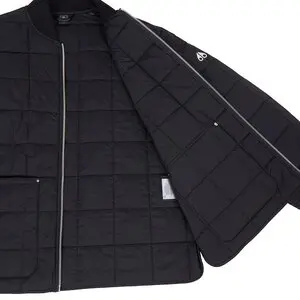 Moose Knuckles Quilted Long Sleeve Zip-up Jacket