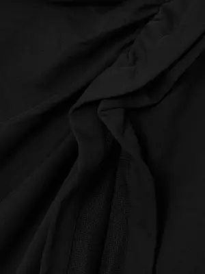 Dries Van Noten Ruffle-trim Cotton Midi Skirt
