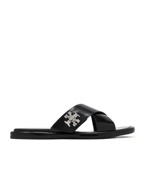Tory Burch T Lock Cross Slides