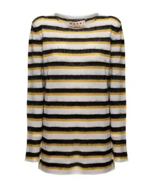 Marni Brushed Striped Pullover - Multicolor