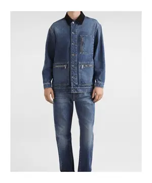 Dolce & Gabbana Logo Plaque Denim Jacket
