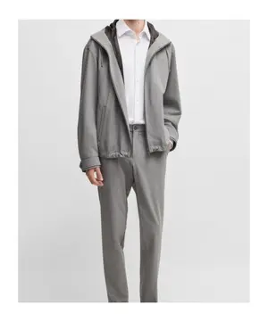 Hugo Boss Regular-fit Performance-stretch Hooded Jacket