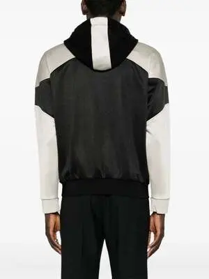 Saint Laurent Panelled Hooded Jacket