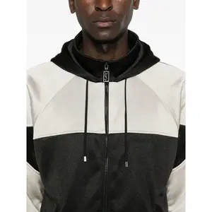 Saint Laurent Panelled Hooded Jacket