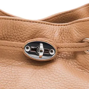 ZANELLATO Top-handle Bucket Bag - Nude